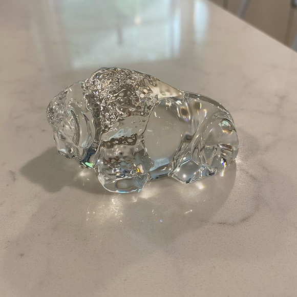 Steuben | Accents | Rare Steuben Glass Bison | Poshmark